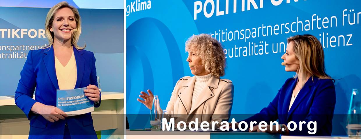 Politik-Moderatorin Sandra Pabst buchen | Moderatoren.org