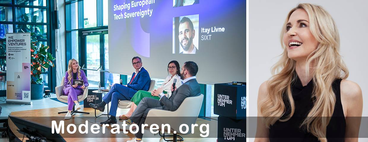Start-up-Moderatorin Petra Bindl buchen | Moderatoren.org